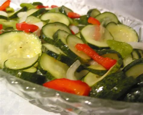 Crisp Cucumber Freezer Pickles Recipe