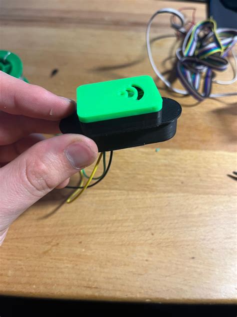 button wemos d1 cover for wled remixed by schnubertus makerworld