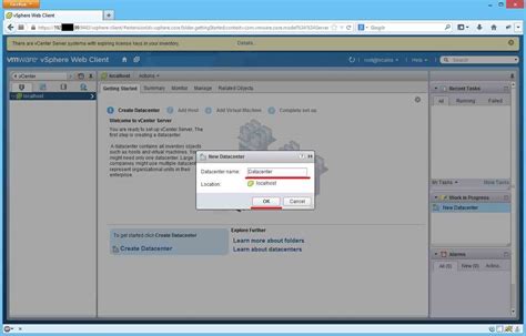 Как добавить Esxi хост в Vcenter через Web Client Настройка серверов Windows и Linux