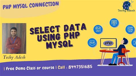 Live Webinar Session How To Select Data Using Php Mysql Youtube