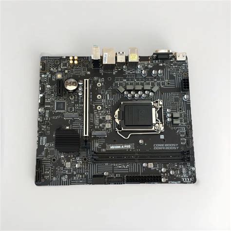 Read Inside Msi H510m A Pro Motherboard Socket 1200 H510 Ddr4 Microatx £7500 Picclick Uk