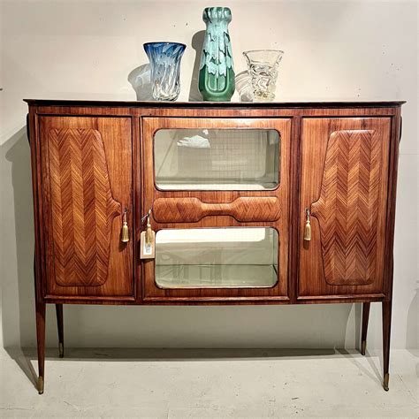 Italian Bar Drinks Cabinet By Vittorio Dassi Circa 1950 In Antique Buffets