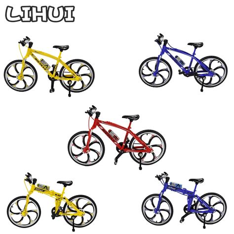 남아용 18 합금 미니 핑거 Bmx 자전거 모델 장난감 접이식 금속 산악 자전거 로드 바이크 사이클 어린이 장난감 컬렉션