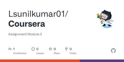 Github Lsunilkumar01coursera Assignment Module 2