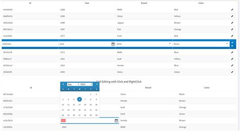 enhance editable table cell background colour · issue 152 · adminfaces