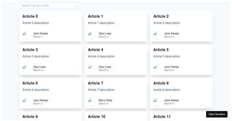 Use List Transform Basic Filtering By Object Properties Codesandbox