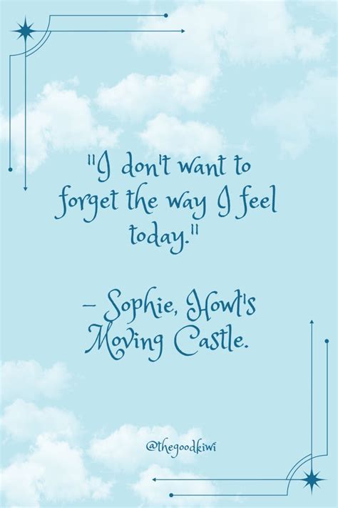 Howl Sophie Quotes Studio Ghibli Howls Moving Castle Character Guide