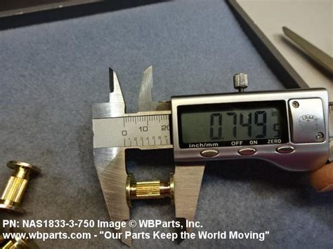 Nas1833 3 750 Insert Wbparts