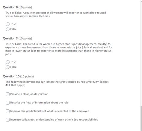 solved question 8 10 points true or false about ten