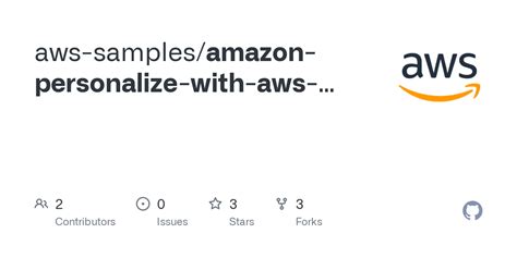 Github Aws Samples Amazon Personalize With Aws Glue Sample Dataset