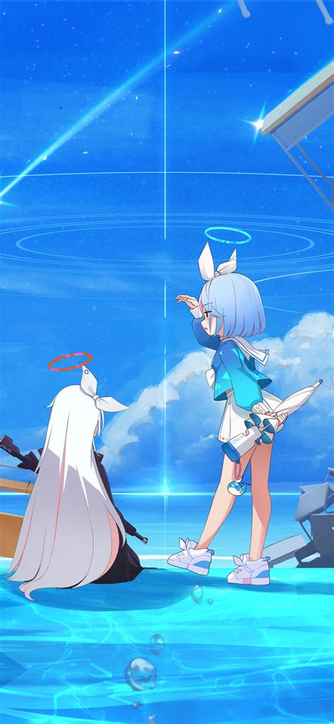 X Arona And Plana Blue Archive Iphone Xs Iphone Iphone X Hd K Wallpapers Images