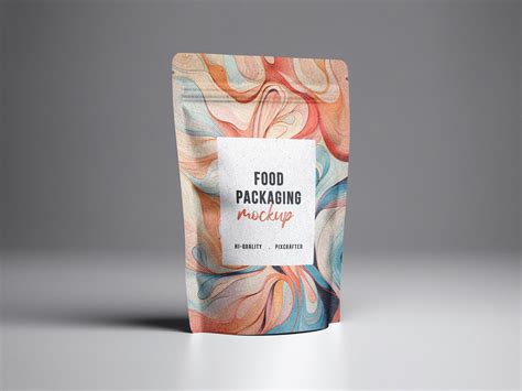 Pouch Packaging Mockup Archives Pixcrafter