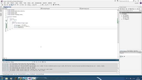 C Beginners Tutorial 2 The Console Class And Basic Input Output Functions Youtube