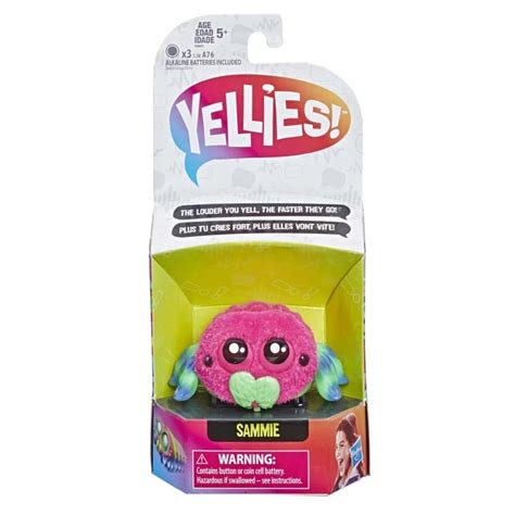 Интерактивная игрушка Hasbro Yellies SAMMIE Паук Йеллис Паучок E5803 ...