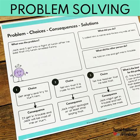 Behavior Problem Solving Worksheets