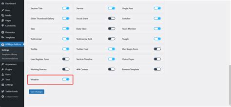 Weather Widget Ht Mega Addons For Elementor
