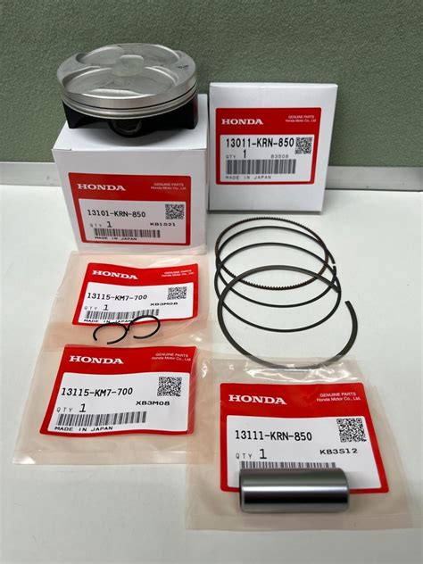 Motorcycle And Scooter Pistons Rings And Piston Kits Piston Kit Honda