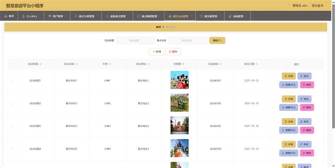 Github Codeguide91lvyou2 旅游平台开发微信小程序功能有管理员和用户。 1、管理员功能有个人中心，用户管理，景点