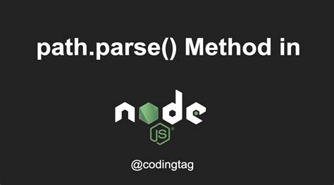 Pathparse Method In Nodejs