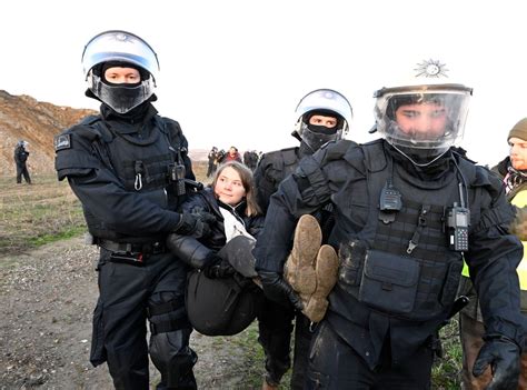 Was Greta Thunbergs Arrest At Anti Mining Protest Staged
