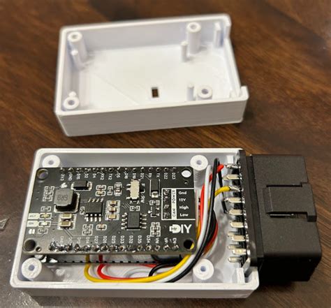 Obd2 Case For Esp32 Devkit1 And Mrdiy Can Bus Shield By 3dproject3r