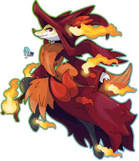 Delphox Mega Evolution Pokemon Card