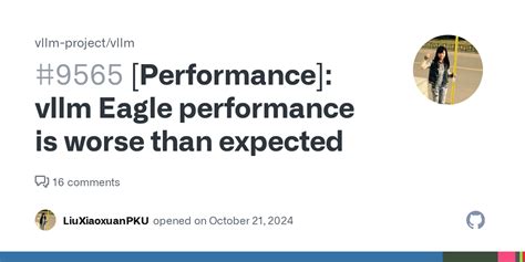 Performance Vllm Eagle Performance Is Worse Than Expected · Issue