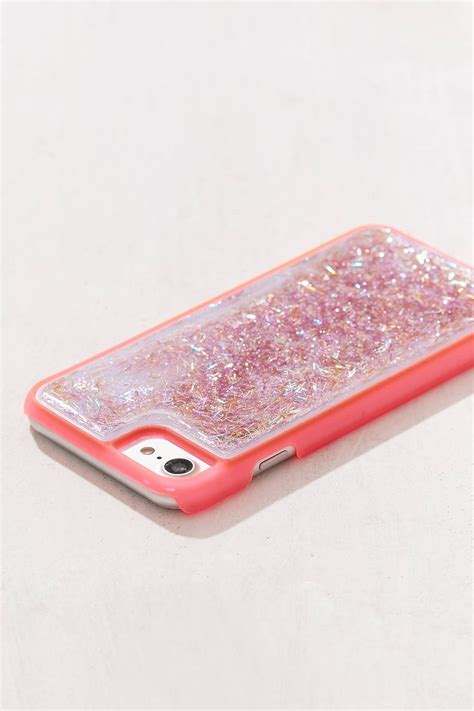Neon Pink Squishy Glitter IPhone Case Glitter Iphone Neon Pink Iphone