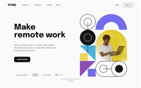 Frontend Mentor Intro Section With Dropdown Navigation Using React