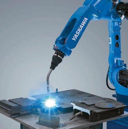 6 Axis Robot Arm Yaskawa Ar3120 With Welding Positioner For Welding