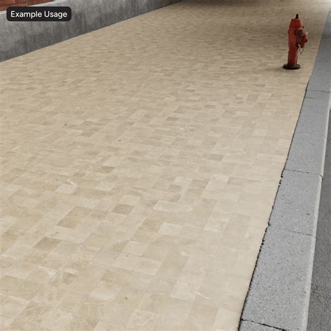 Matte Square Marble Tile Texture Poliigon