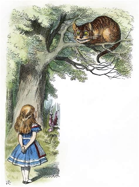 Alice In Wonderland Original Illustrations Cat Alice In Wonderland Original Illustrations Cat