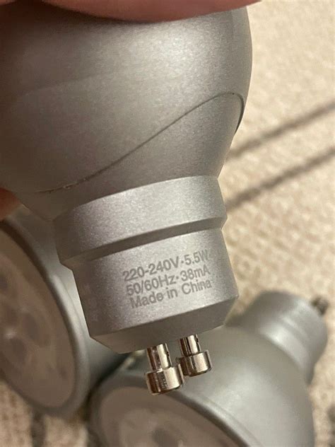 X Osram Warm GU LED Lights Furniture Home Living Lighting Fans Lighting On Carousell