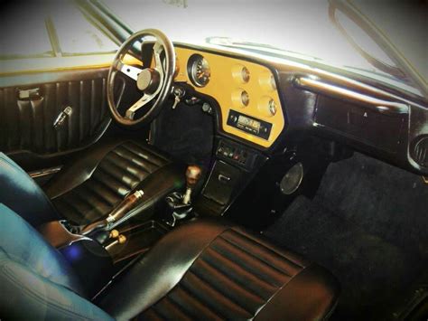 Vw Sp2 Interior Black Leather Seats Yellow Dash Board Kombis