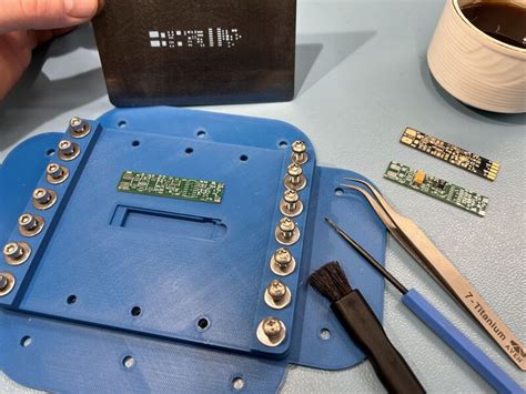 My 5 3d Printed Solder Stencil Jig Together With Some Of My Favorite