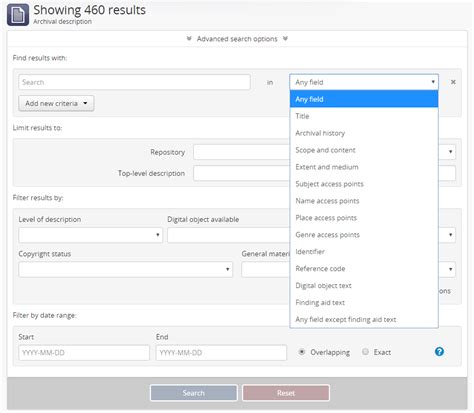 Advanced Search Documentation Version 24 Atom Open Source