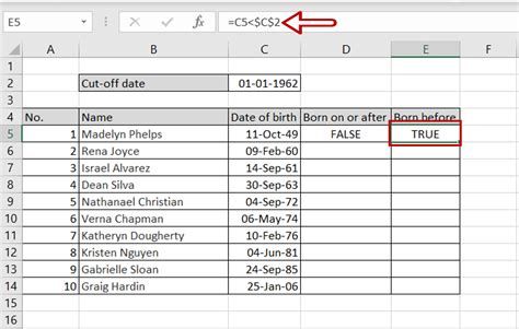 How To Compare Dates In Excel Spreadcheaters