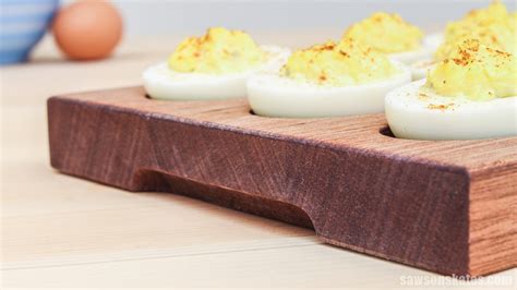Diy Deviled Egg Tray Party Perfect Elegance Saws On Skates®