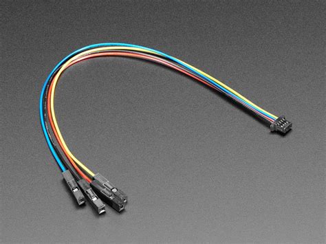 Stemma Qt Qwiic Jst Sh 4 Pin Cable With Premium Female Sockets