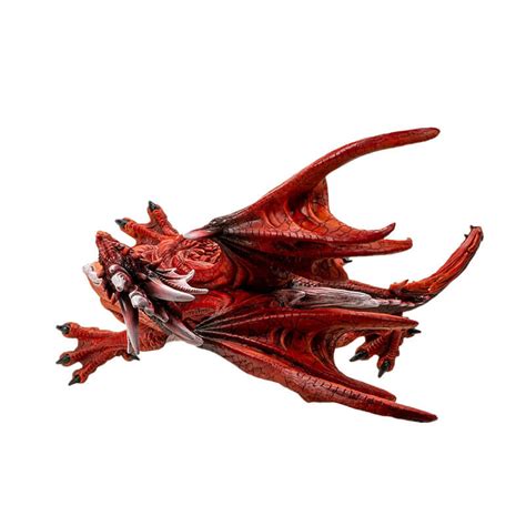 Large Standing Red Dragon Figurine Fantasy Ts And Collectibles