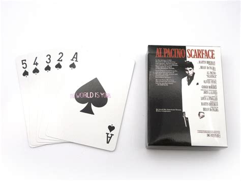 Scarface Inspired Playing Cards Etsy