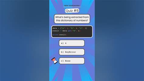 Handle Python Dictionaries Like A Pro Byte Sized Puzzle 🧩 8 Shorts
