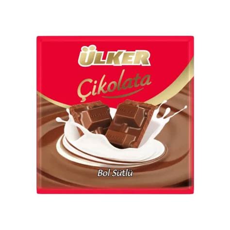 Ulker Milk Chocolate Bar 6 Pcs 70 Gr