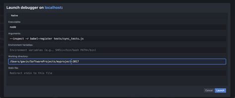 Nodejs Nuclide Debugger With Node And Babel Stack Overflow