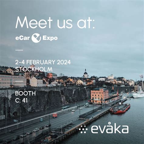 Evaka Ecarexpo Evcharger Evchargingsolutions Evcharging Evåka