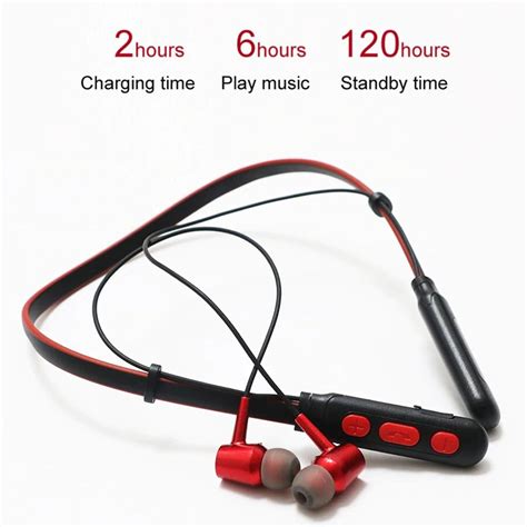 B11 Wireless Neckband Bluetooth Earphone Headset Earbud Portable