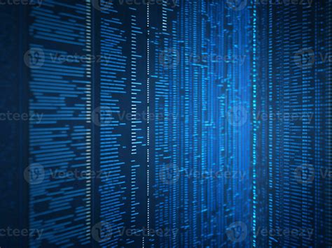 Ai Generated Digital Cyberspace With Particles And Digital Data Network Connections High Speed