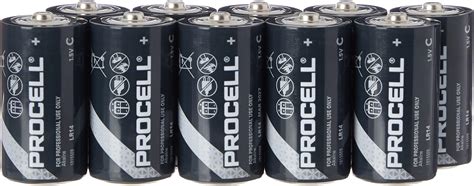 Duracell Procell C Battery Pack Black Amazon Co Uk Electronics
