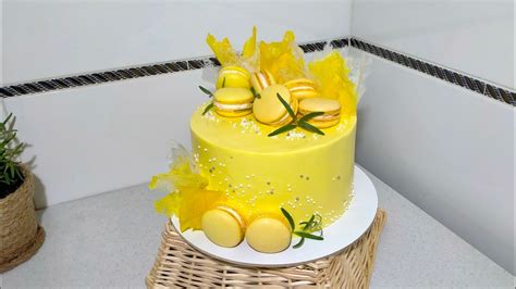 АЖУРНЫЙ ДЕКОР Как ведёт себя ажурный декор из вафельной бумаги в холодильнике Жёлтый торт