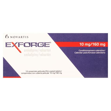 Comprar Exforge 10 160mg 14 Ea Walmart El Salvador